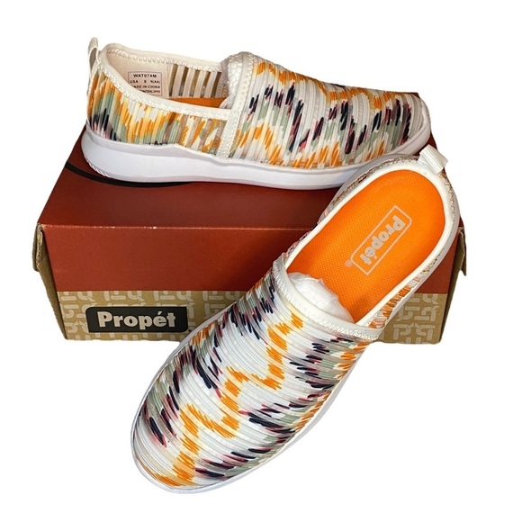 Propet | Shoes | New Propet Travelbound Soleil Orange Womens Walking ...